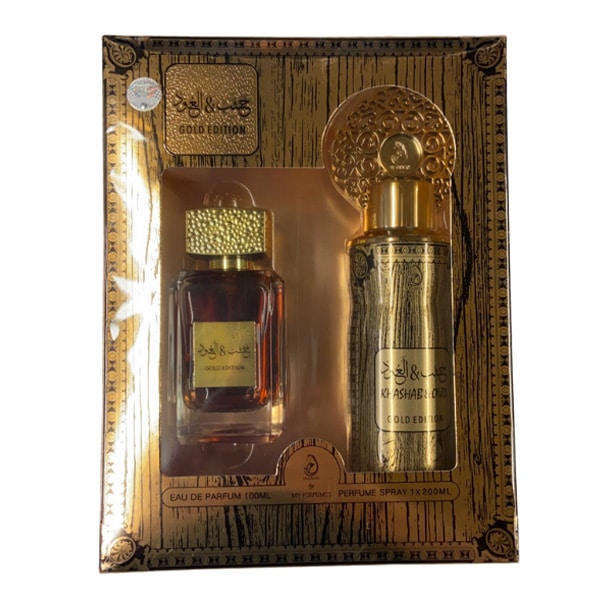 Coffret Parfum Khashab & Oud Gold – My Perfumes